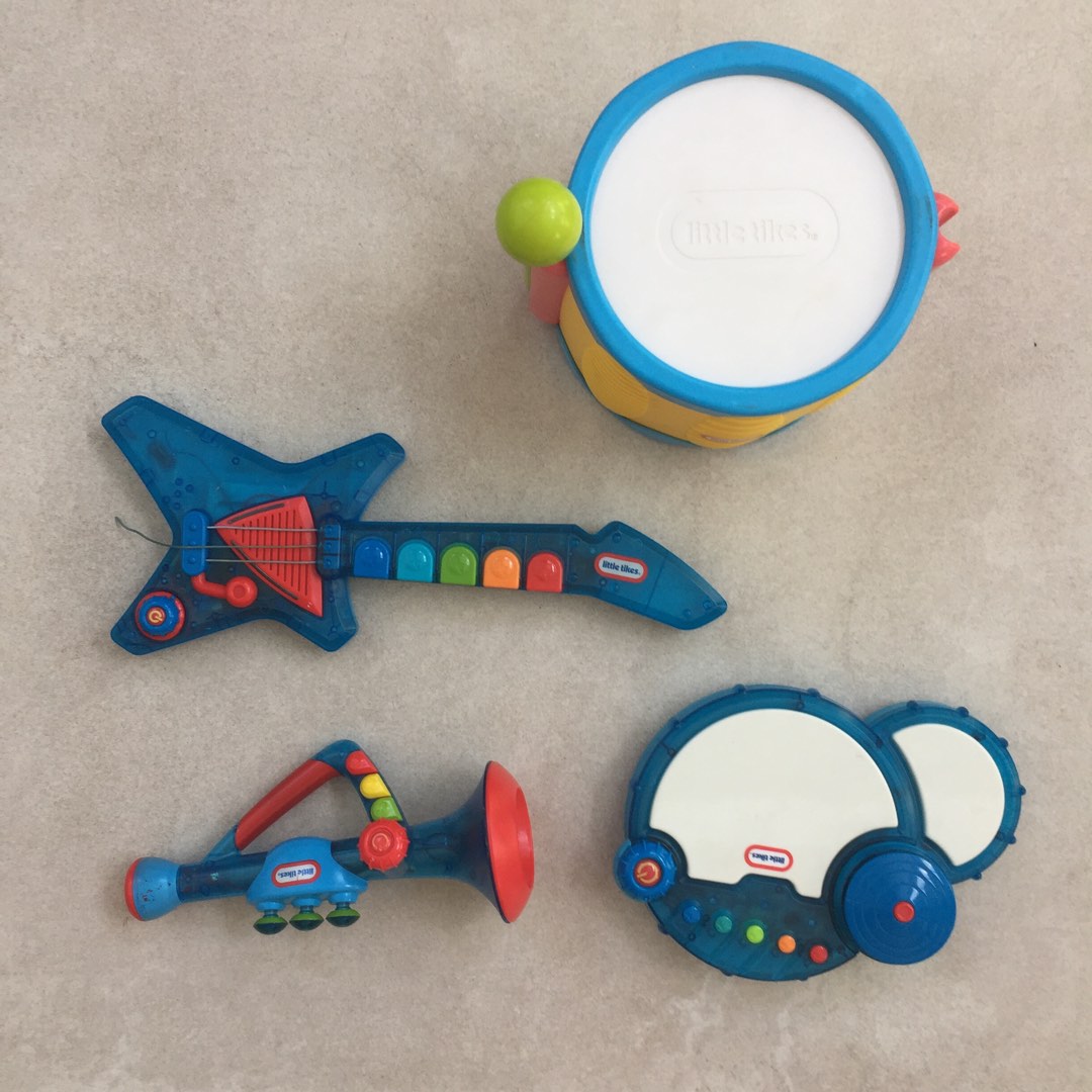 LITTLE TIKES Music Instruments Set of 4, Hobbies & Toys, Toys & Games ...