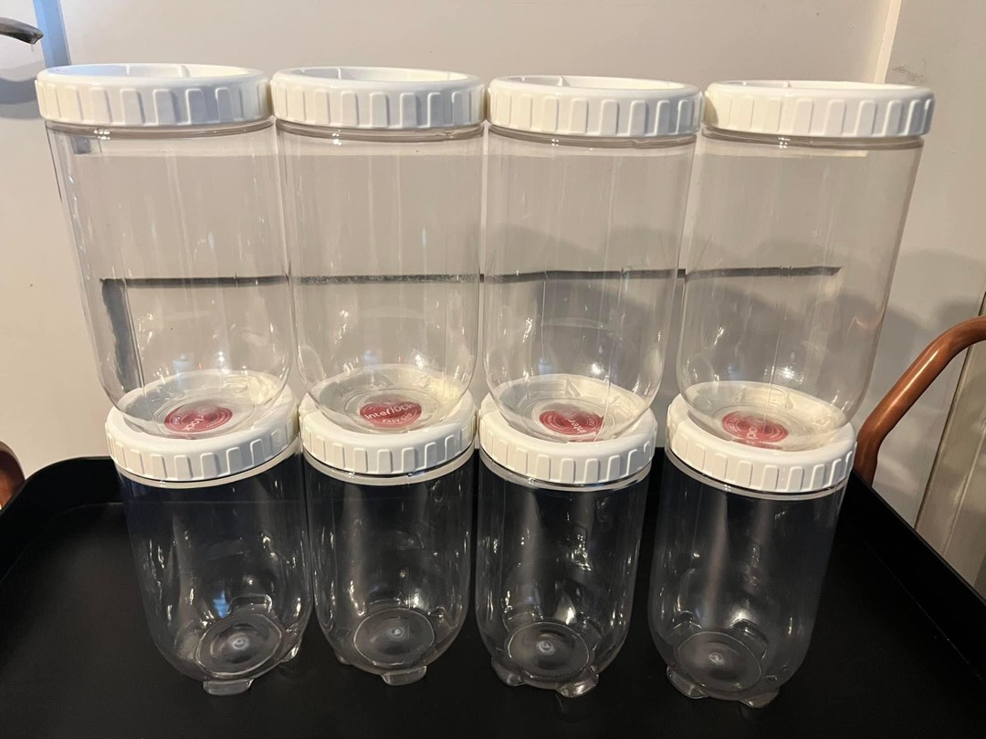 Locknlock Interlock Containers 1L, Furniture & Home Living, Kitchenware ...