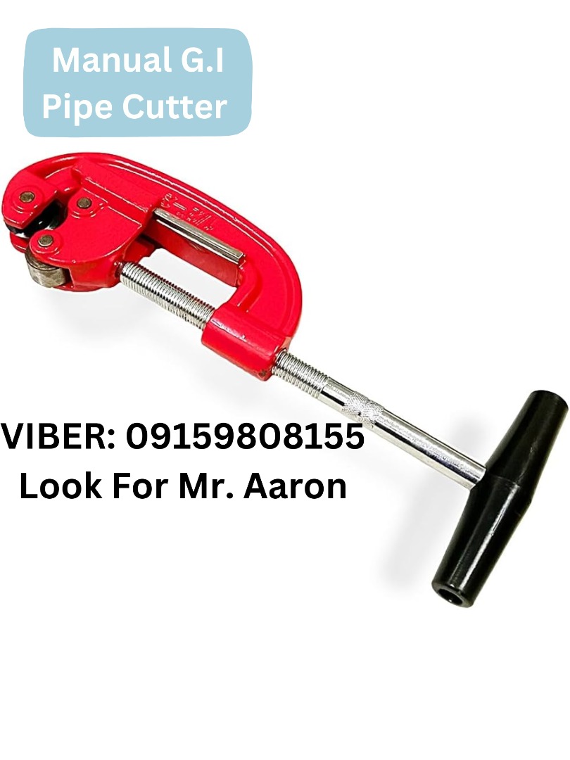 Manual G.I Pipe Cutter, Commercial & Industrial, Construction Tools ...