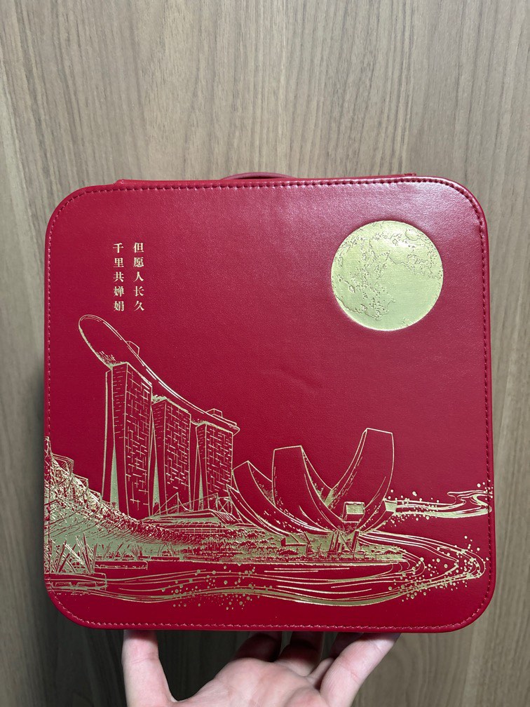 Marina Bay Sands (MBS) Mooncake box 2024, Furniture & Home Living, Home ...
