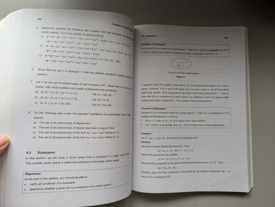 MAT263 Elementary Linear Algebra Second Edition Buku Uitm, Hobbies ...