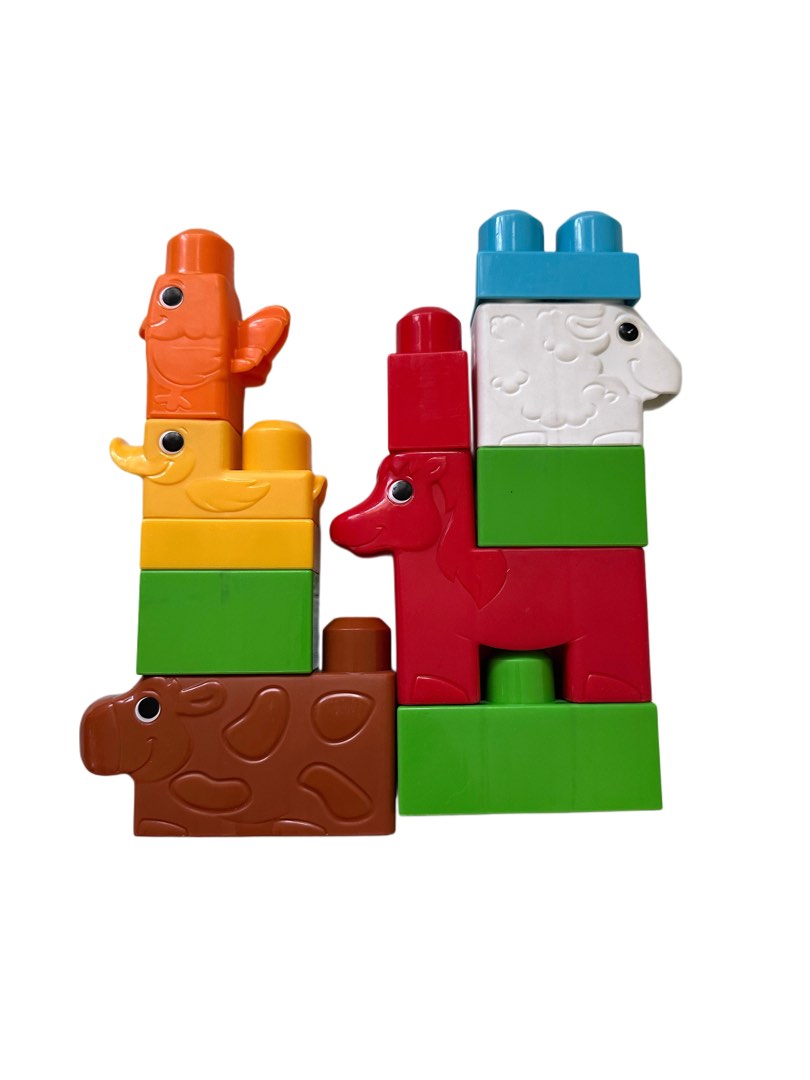 Mega Bloks Barn Animals for Toddlers, Hobbies & Toys, Toys & Games on ...