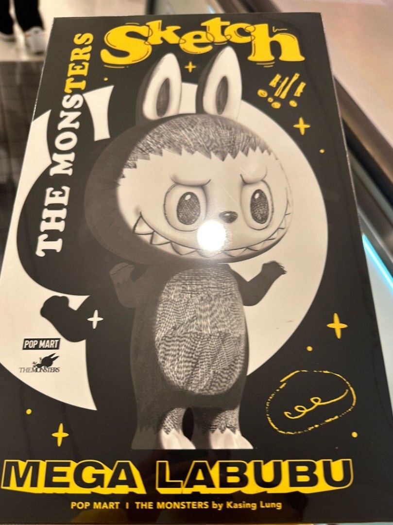 MEGA LABUBU POPMART 400% 抽選 現貨, 興趣及遊戲, 玩具 & 遊戲類 - Carousell