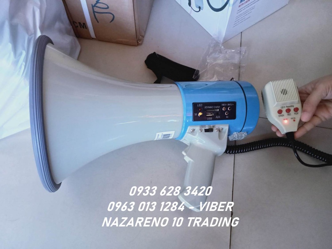 megaphone with siren 50 watts, Looking For on Carousell