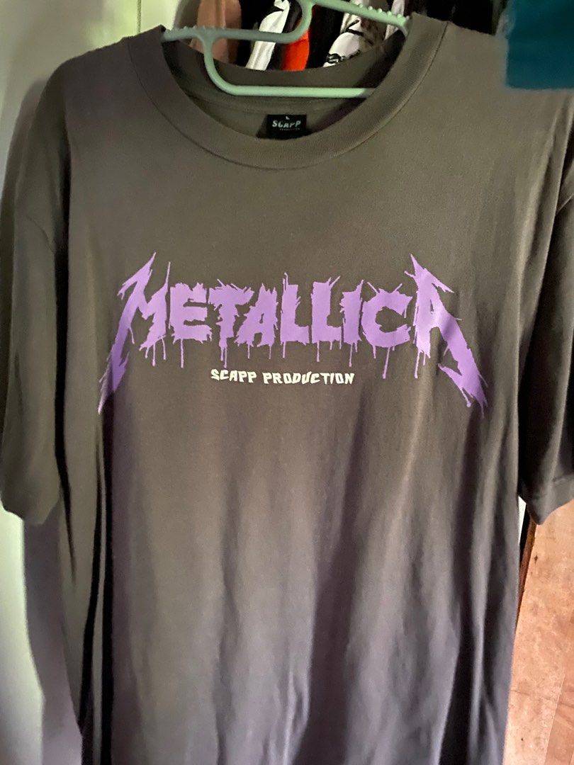 Metallica Scapp Production Butik, Men's Fashion, Activewear on Carousell