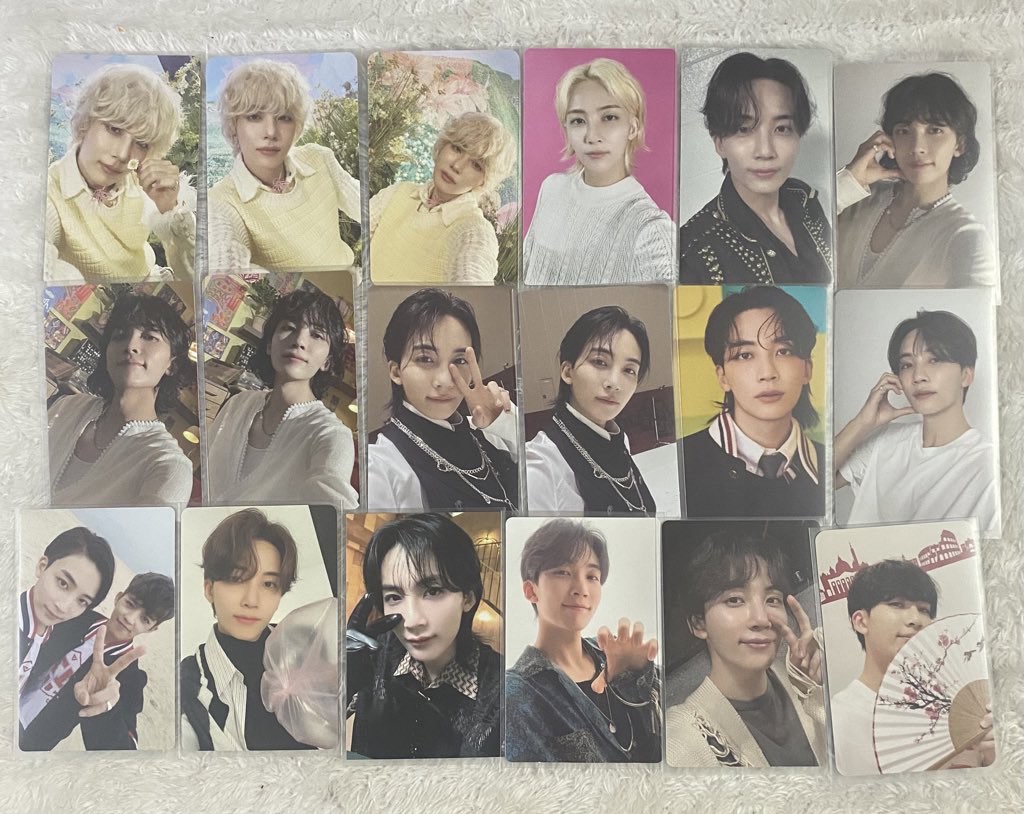 Mingyu Jeonghan assorted pcs, Hobbies & Toys, Memorabilia ...