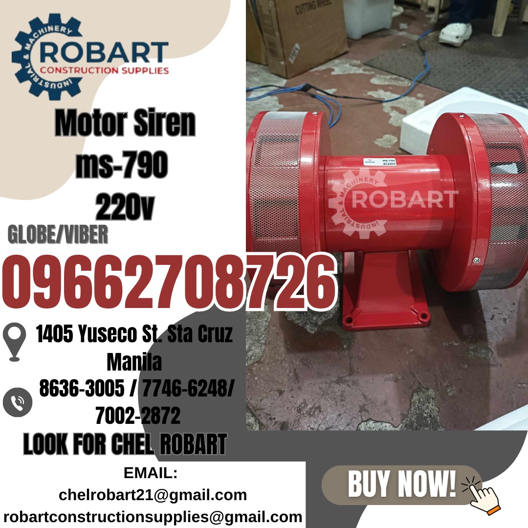 MOTOR SIREN, Commercial & Industrial, Construction & Building Materials ...