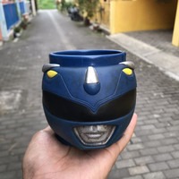 Mug Gelas Power Rangers Biru Jadul Vintage Lawas, Toys & Collectibles ...