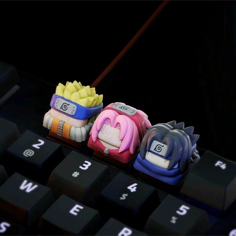 Naruto Keyboard Caps / Anime / Manga Keycaps Naruto Team 7 Naruto ...