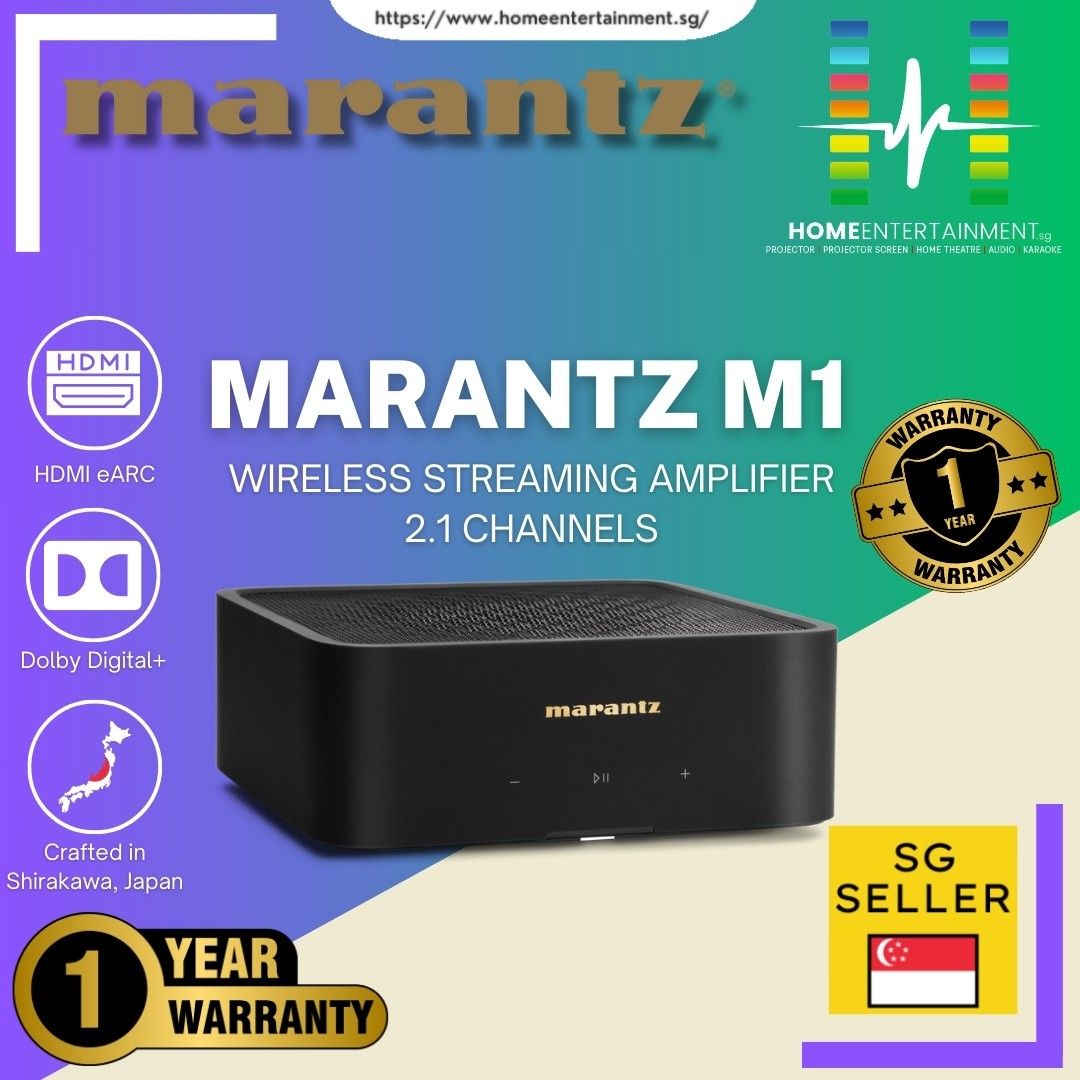 [NEW] Marantz Model M1 Wireless Streaming Integrated Amplifier (IN STOCK), Audio, Soundbars ...