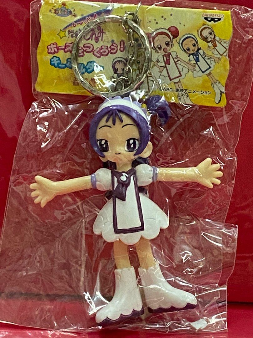 Banpresto 小魔女Doremi Ojamajo Doremi Poses Key Chain Momoko, 興趣及遊戲, 玩具 ...