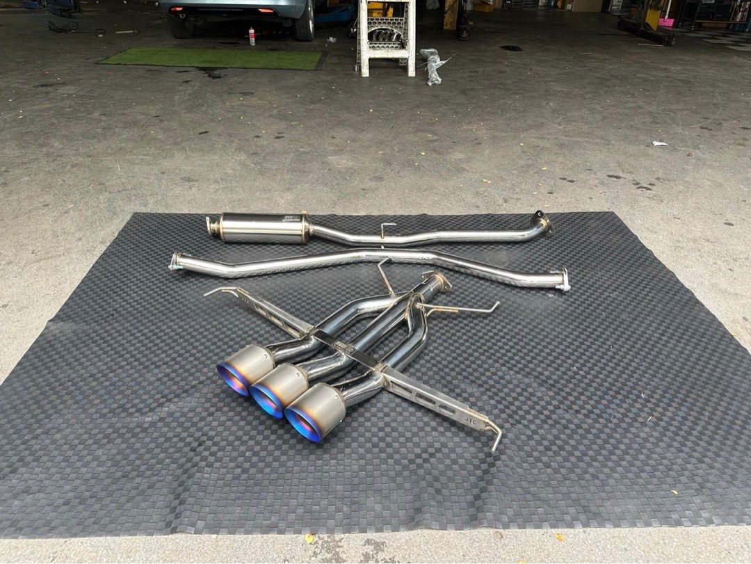 Original Exhaust JTC Titanium Honda Civic FE, Auto Accessories on Carousell