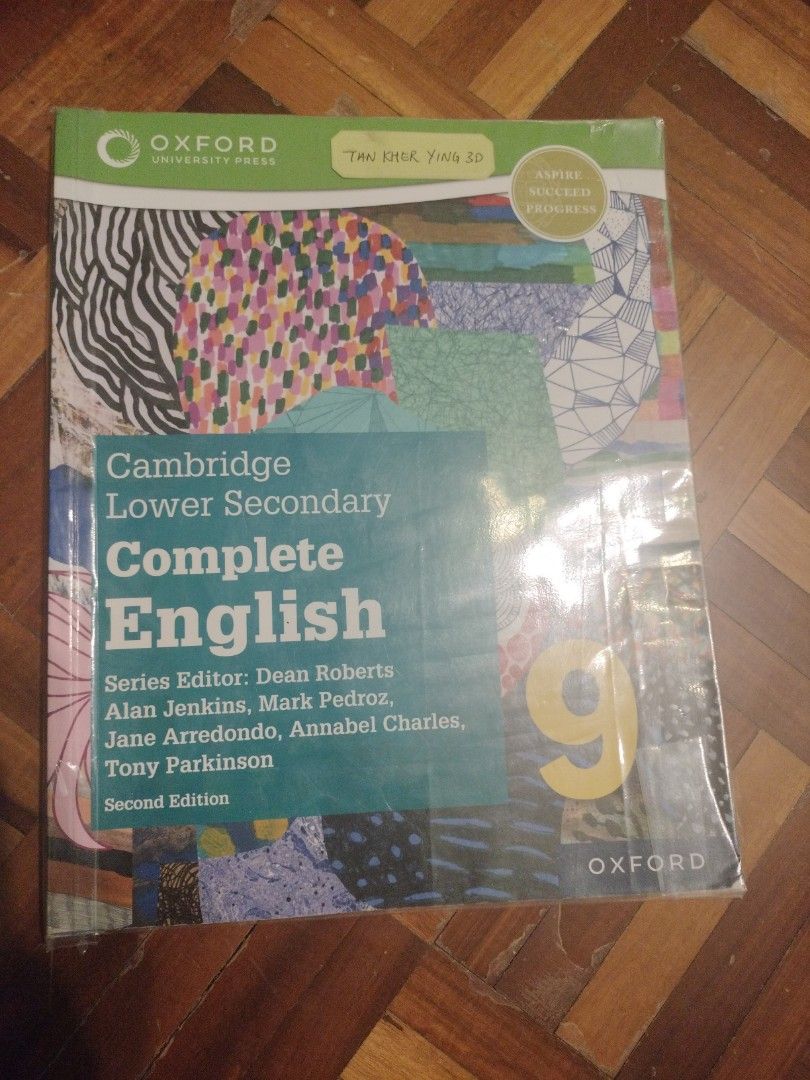 OXFORD IGCSE CAMBRIDGE LOWER SECONDARY YEAR 9 SECOND EDITION TEXTBOOK ...