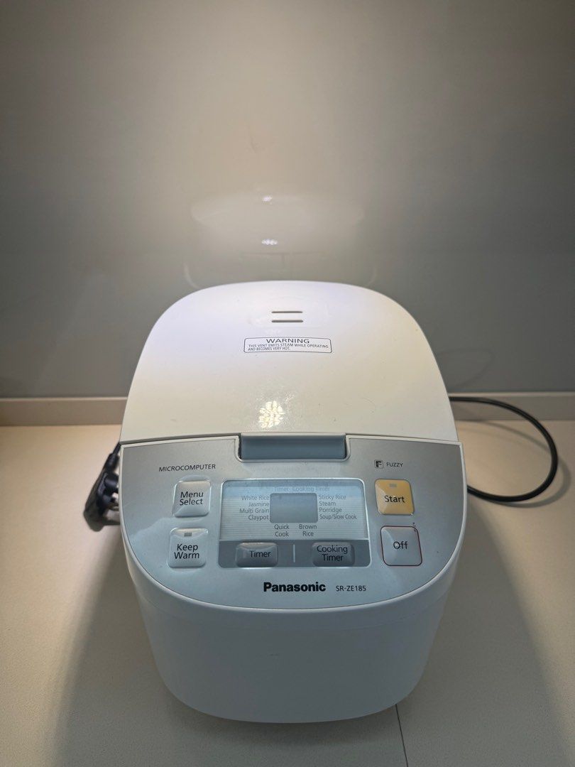 Panasonic Microcomputer Rice Cooker SR-ZE18, TV & Home Appliances ...