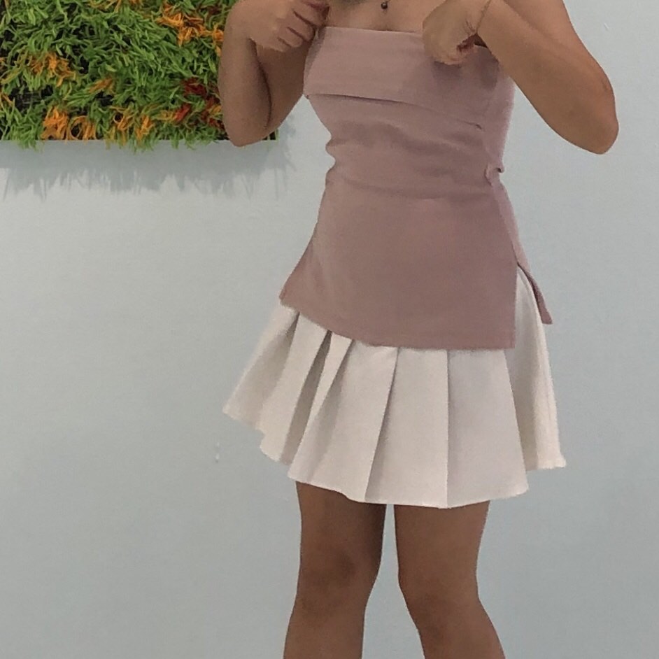 Pastel pink outfit set, Women's Fashion, Dresses & Sets, Sets or ...