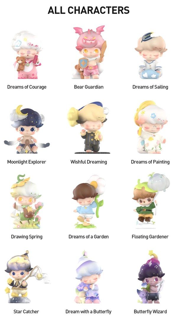 Popmart dimoo weaving wonders figures full set, Hobbies & Toys, Toys ...