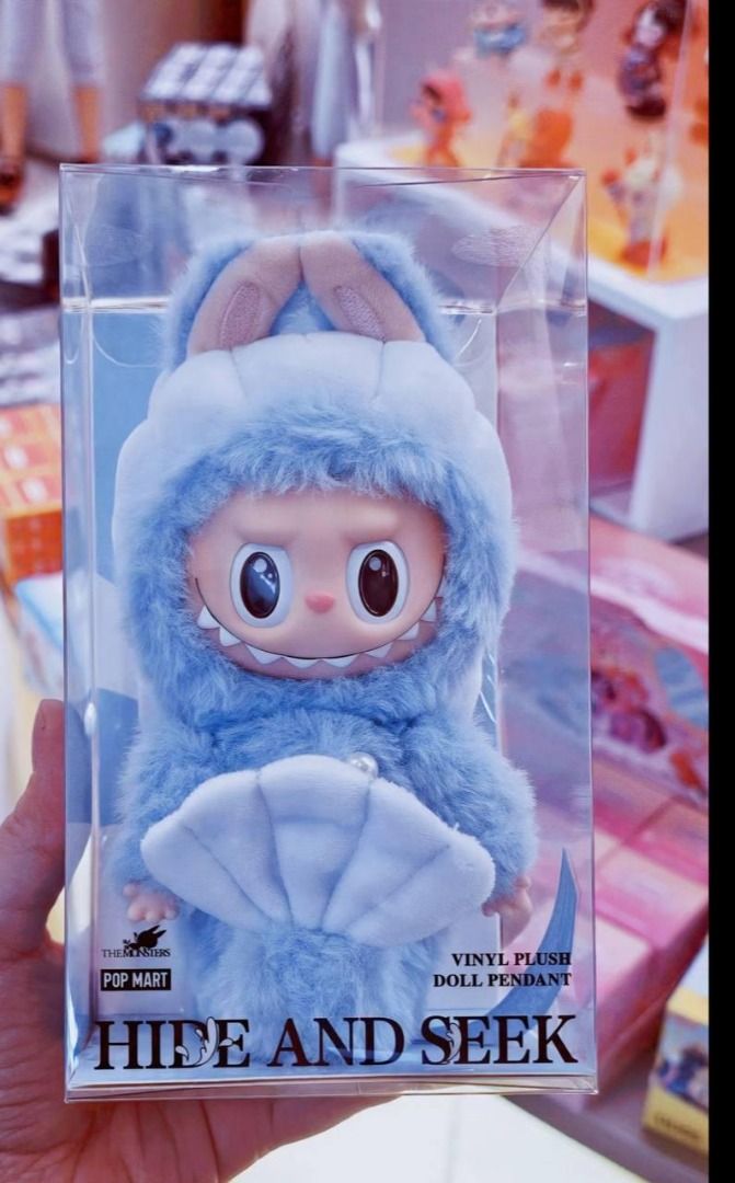 Popmart Hide And Seek Labubu | Merlion Labubu | Merbubu | The Monsters ...
