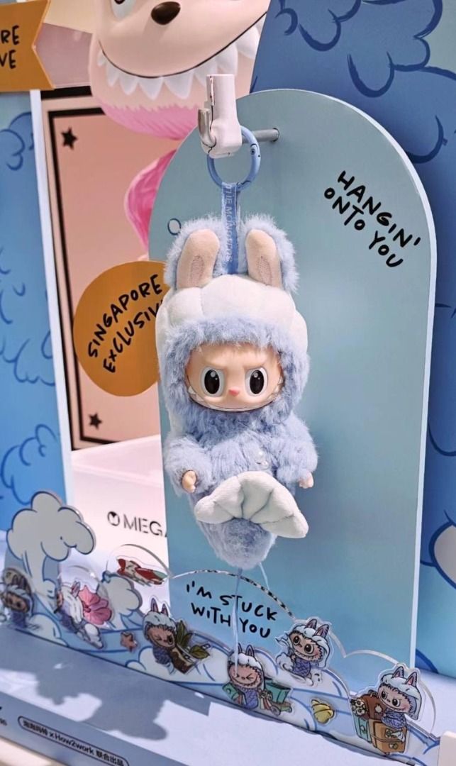 Popmart Hide And Seek Labubu | Merlion Labubu | Merbubu | The Monsters ...