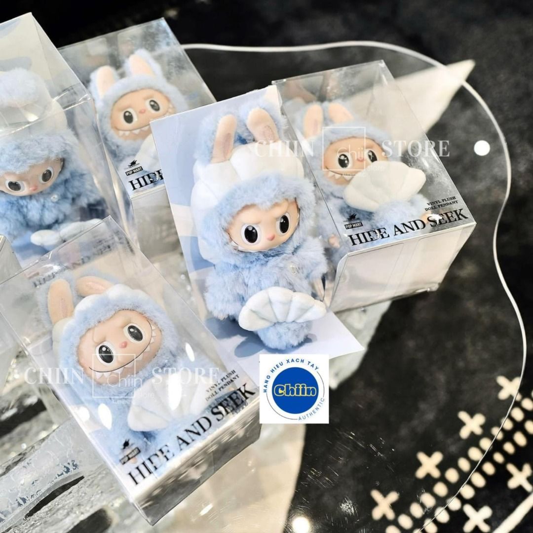 Popmart Hide And Seek Labubu | Merlion Labubu | Merbubu | The Monsters ...