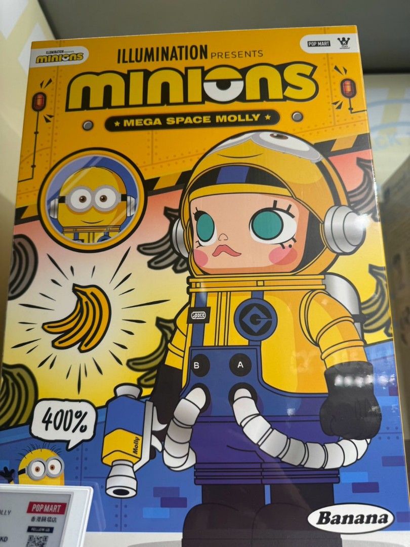 POPMART MOLLY & LABUBU 400%, Hobbies & Toys, Toys & Games on Carousell