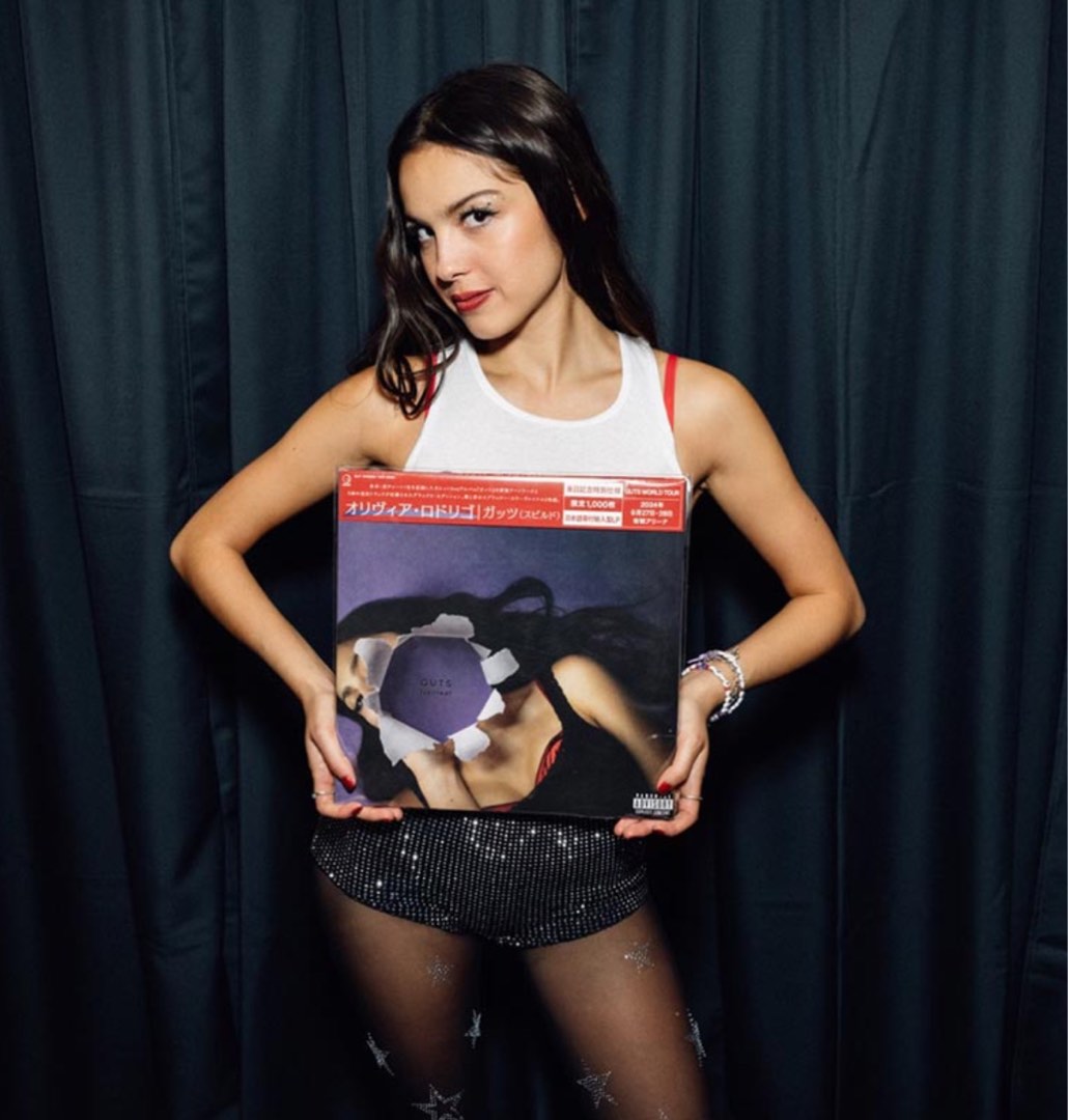 Pre order Limited 1000 units with Obi Olivia Rodrigo/GUTS(Spilled) vinyl LP limited Japan ...