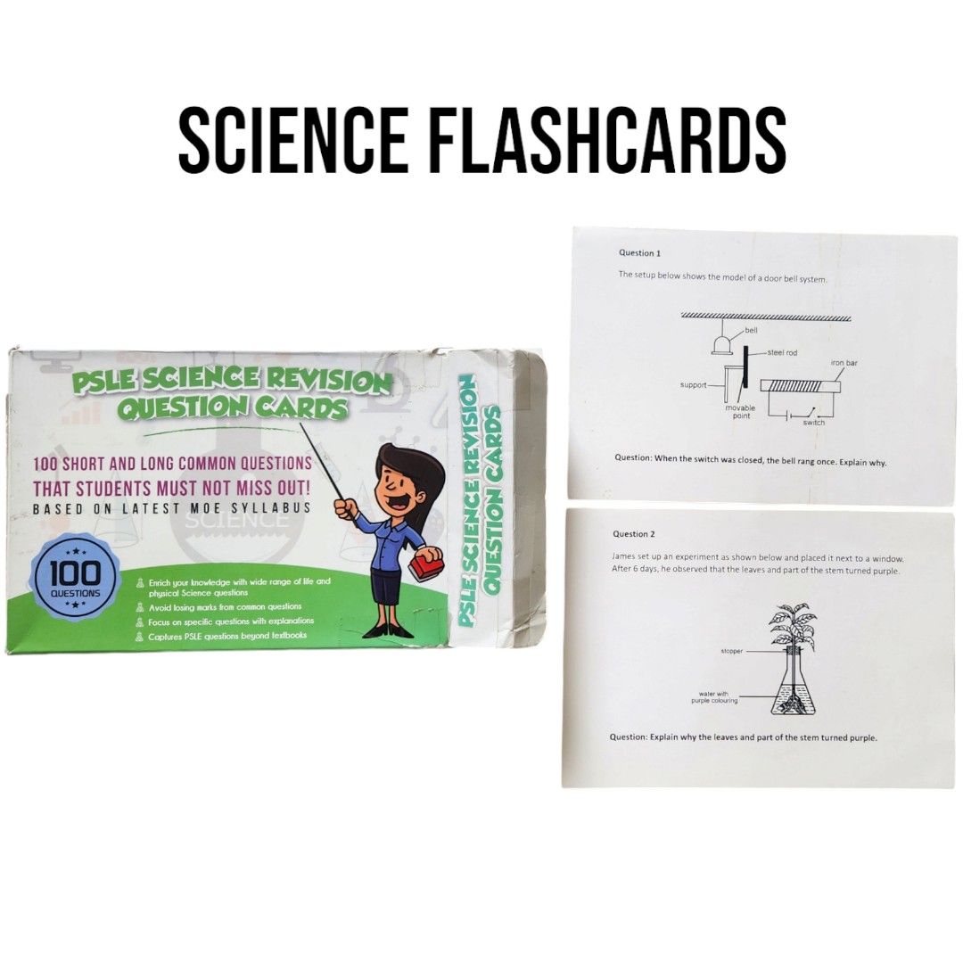 PSLE Flashcards | Maths Flashcards | English Flashcards | Science ...
