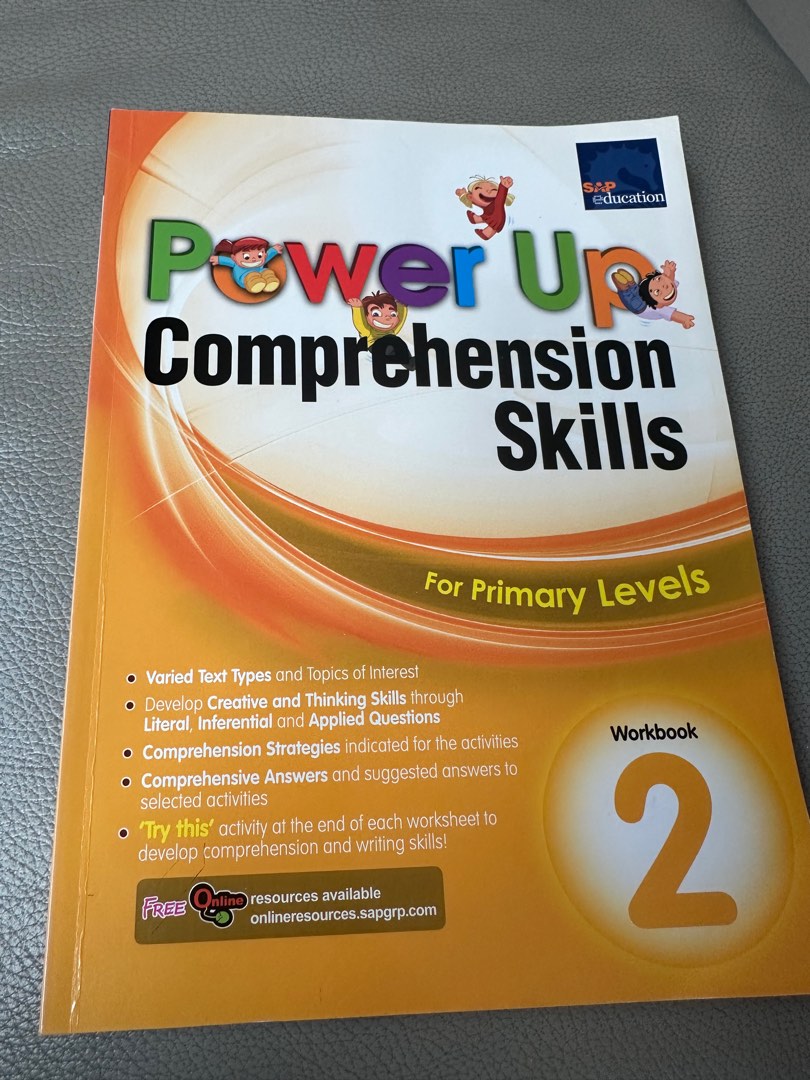 SAP Power Up Comprehension Skills Workbook 2 (for Primary Levels), 興趣及 ...