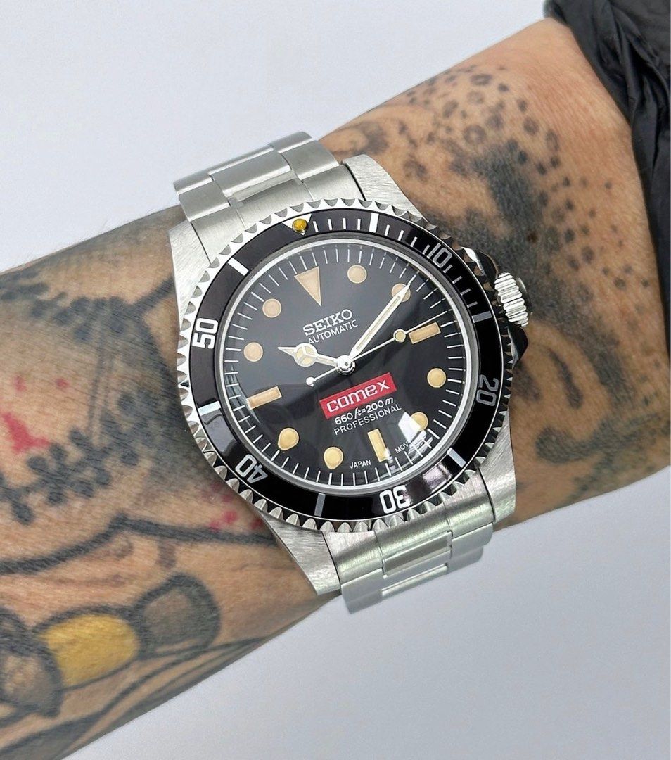 Seiko Vintage Comex Submariner Mod, Men's Fashion, Watches ...