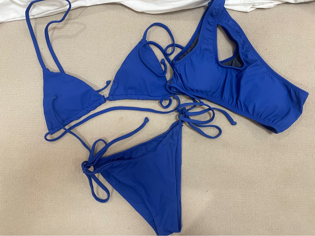 Sew Local Azul Bikini Set, Women's Fashion, Swimwear, Bikinis ...