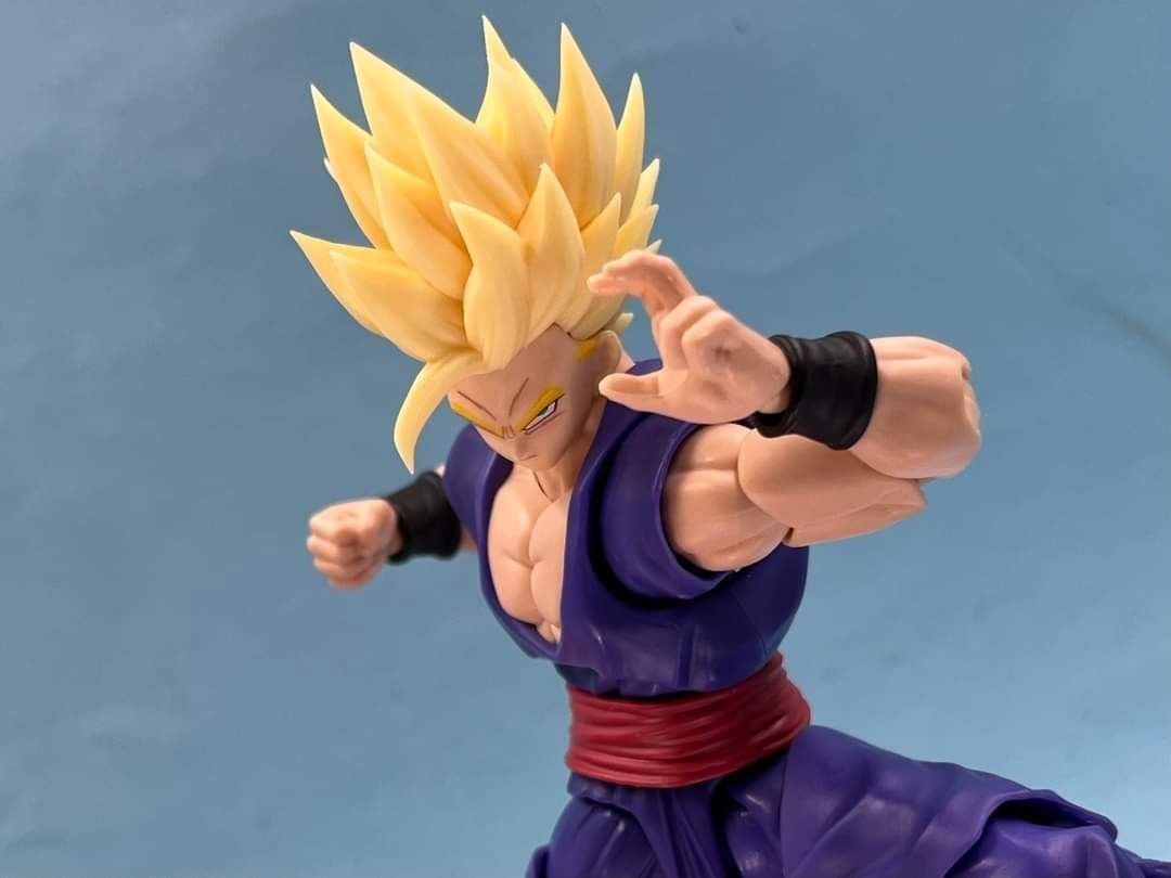 Shf dragon ball worm gohan ssj2 head sculpt, Hobbies & Toys, Toys ...