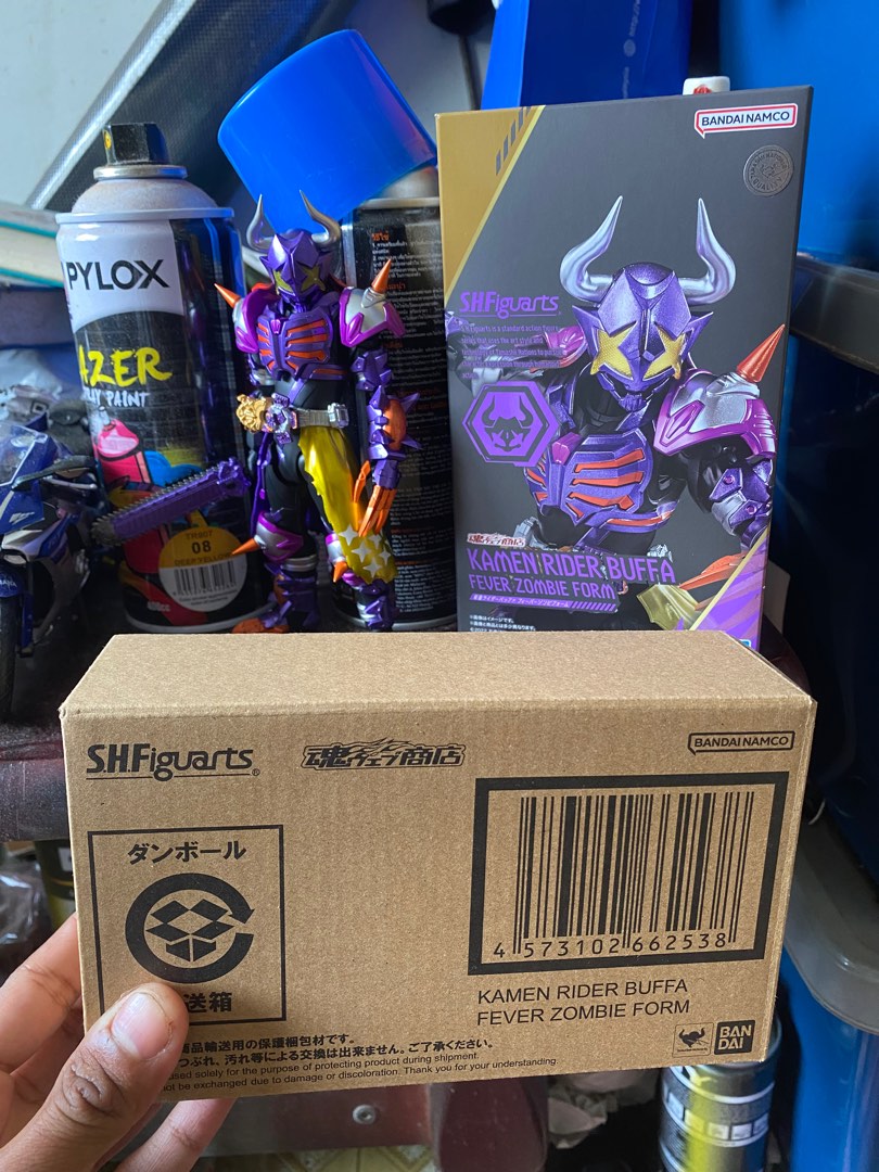 shf kamen rider buffa fever zombie bib, Hobbies & Toys, Toys & Games on ...