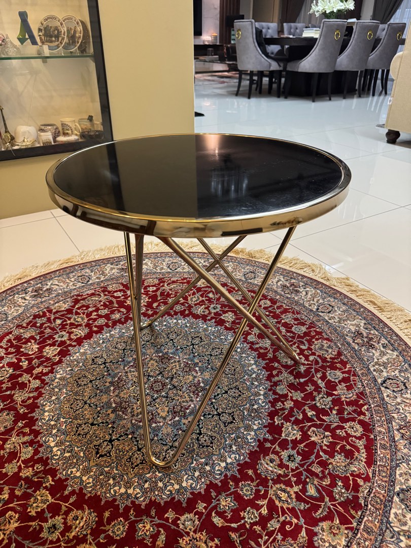 Side Table Acero Black SSF, Furniture & Home Living, Furniture, Tables ...