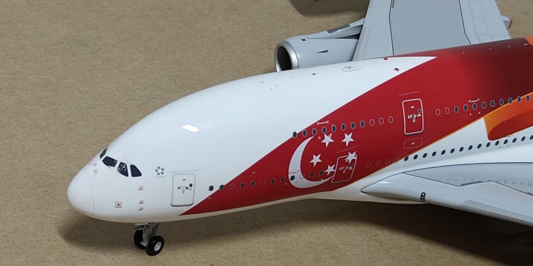 Singapore Airline A380 in SG 50 livery Scale 1:200, Hobbies & Toys ...