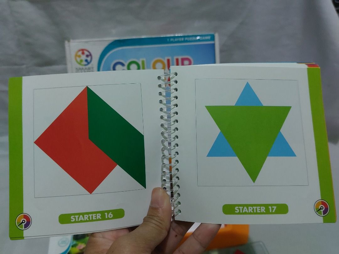 SmartGames Color Code Cognitive Skill-Building Puzzle Game Featuring 100 Challenges for Ages 5 ...