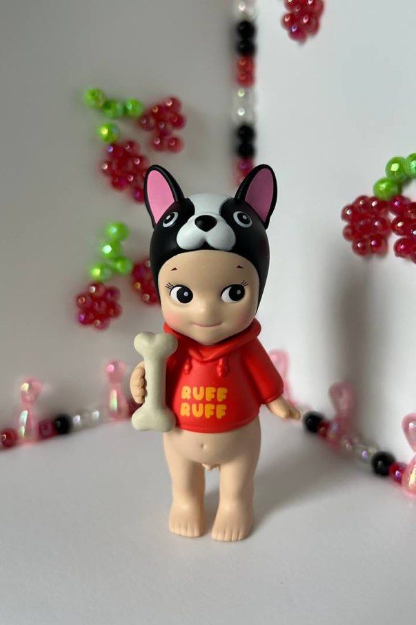 chocolate french bulldog sonny angel