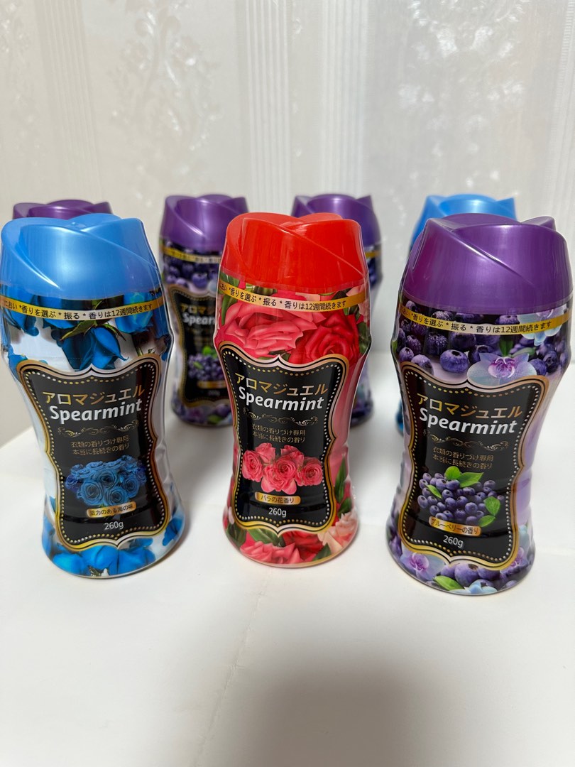 日本SpearMint 香香豆 洗衣珠 可同柔順劑一齊用 260g, 美容＆個人護理, 健康及美容 - 消毒 - Carousell