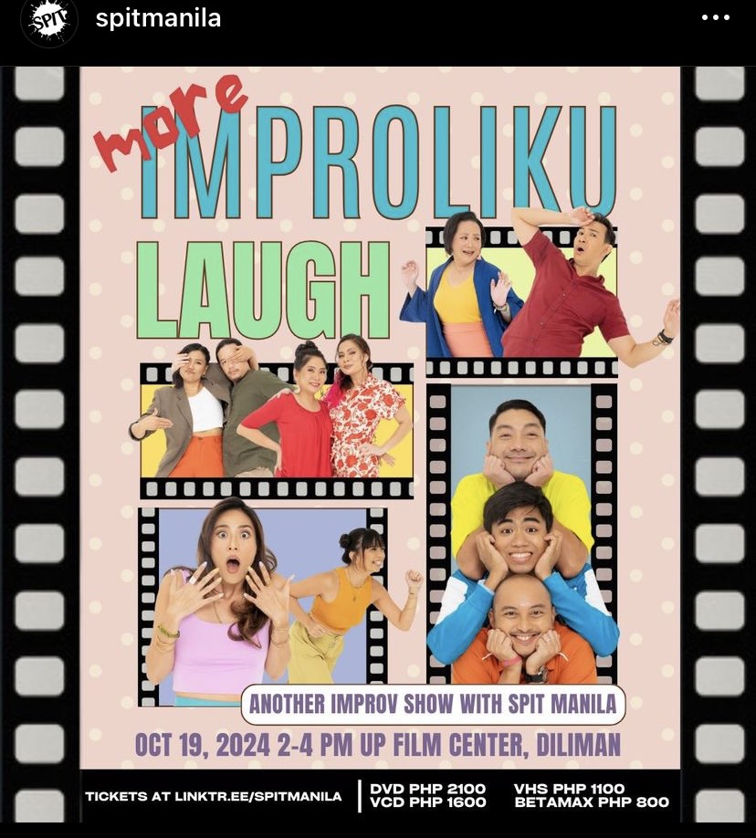 SPIT MANILA SHOW, Tickets & Vouchers, Event Tickets on Carousell