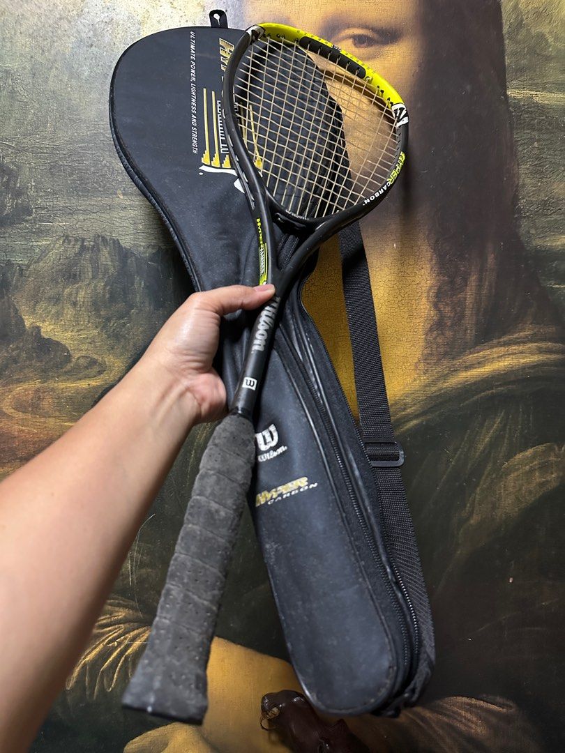 squash wilson hyper hammer, Sports Equipment, Sports & Games, Racket ...