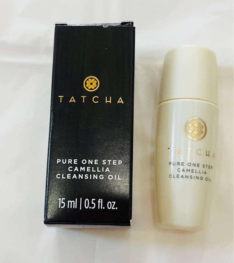 TATCHA PURE ONE STEM CAMELIA CLEANSING OIL, Beauty & Personal Care ...