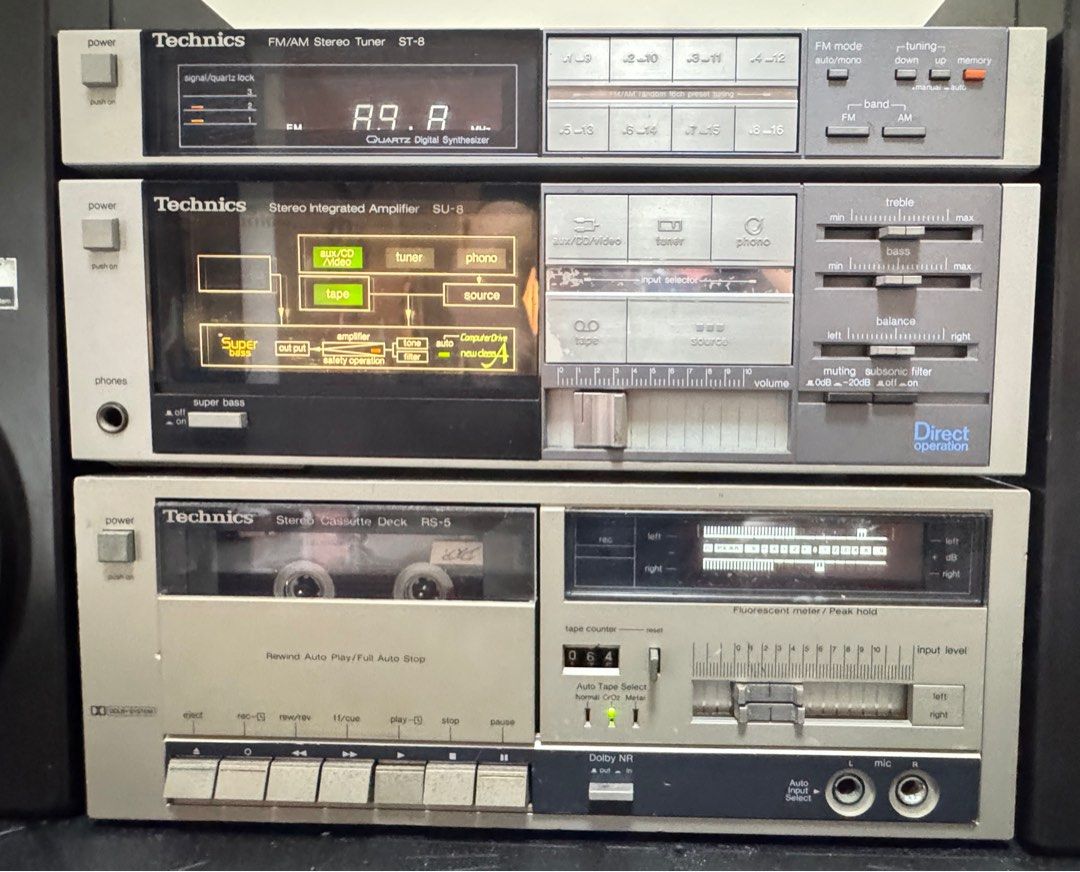 Technics Integrated Stereo Amplifier - HiFi Jacket System, Audio ...