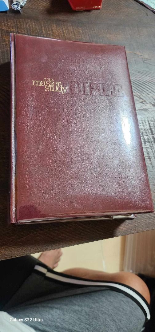 The Master Study Bible for King James Version in Large Foam-Padded ...