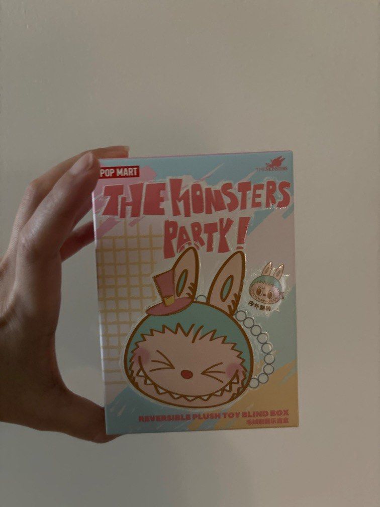 The monster party LBB labubu from popmart official Singapore tycoco ...
