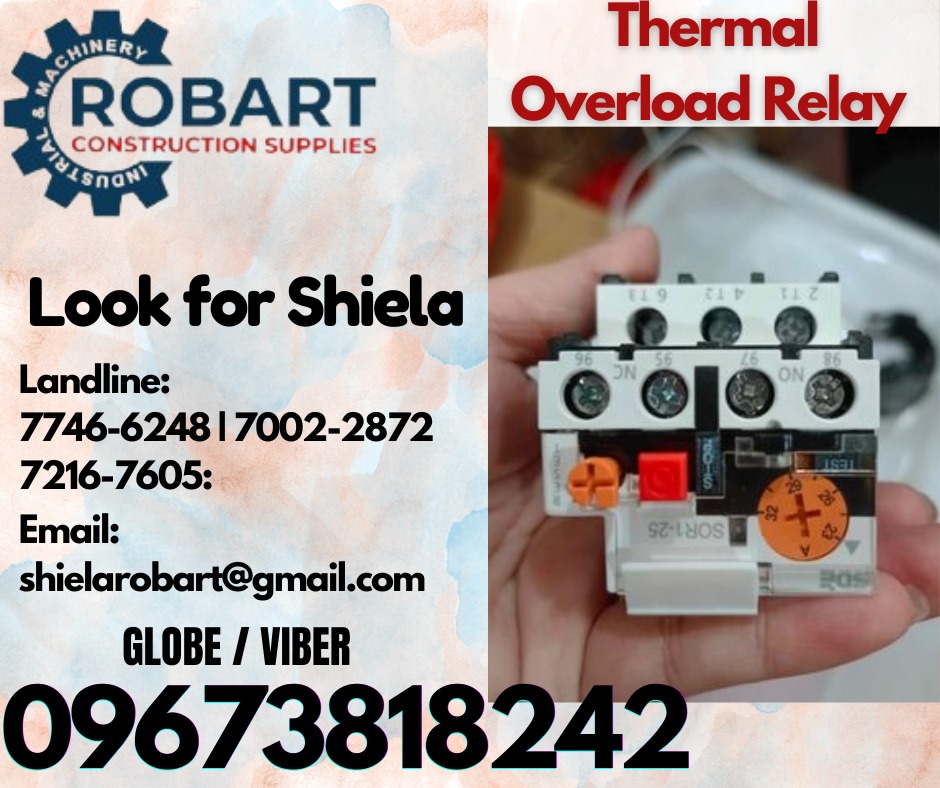 Thermal Overload Relay, Commercial & Industrial, Construction Tools ...