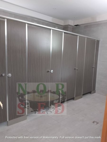 Toilet Partition Bottom Rail Phenolic Board 12 mm PWD, Slop Sink ...