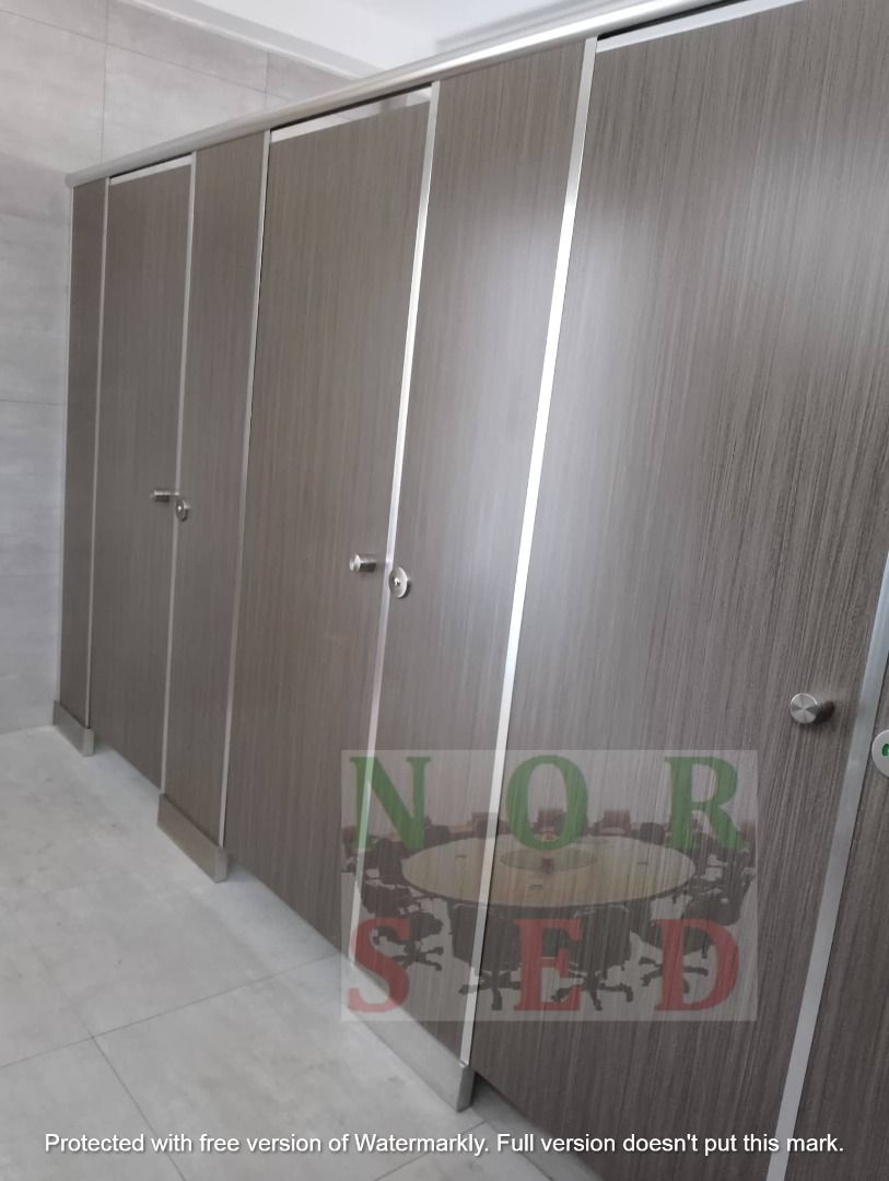 Toilet Partition Bottom Rail Phenolic Board 12 mm PWD, Slop Sink ...