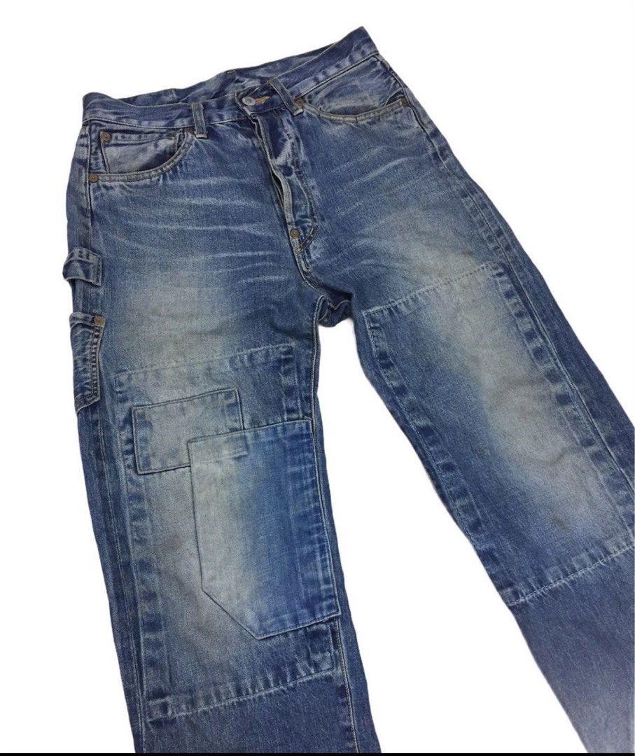 Vintage Go West Japan Selvedge Denim w29, Men's Fashion, Bottoms, Jeans ...