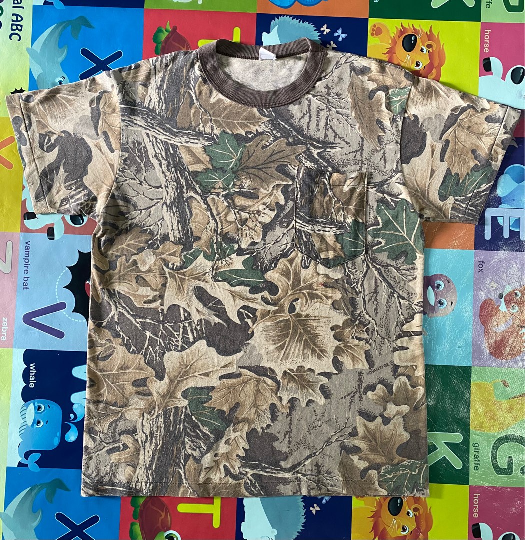 Vintage REALTREE CAMO, Men's Fashion, Tops & Sets, Tshirts & Polo ...