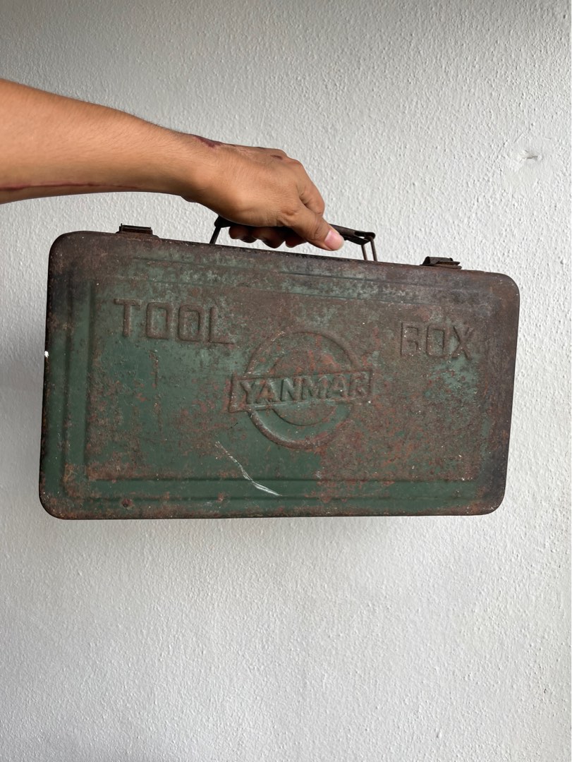 VINTAGE TOOLBOX YANMAR, Hobbies & Toys, Collectibles & Memorabilia ...