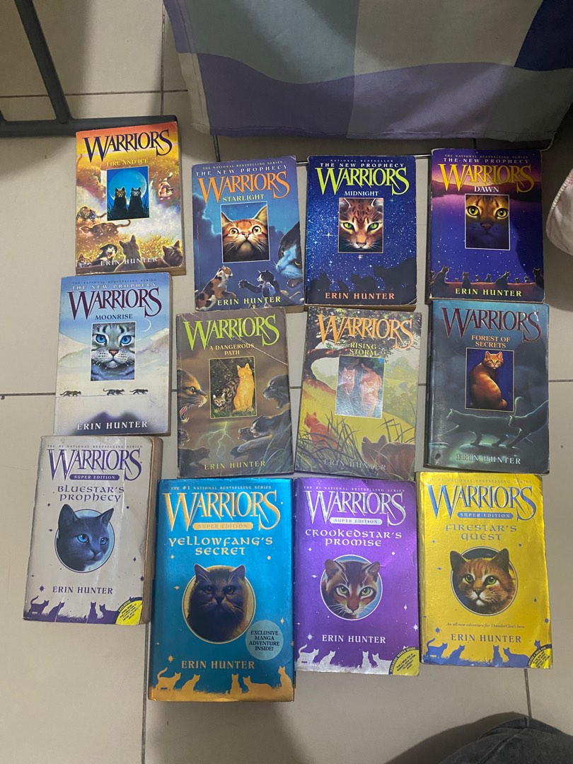 Warriors books set, Hobbies & Toys, Books & Magazines, Children's Books ...