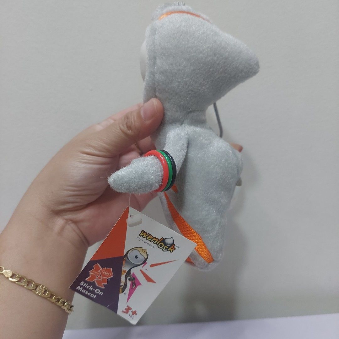 Wenlock Olympic Mascot London 2012 Mini Car Interior Plush Toy, Hobbies ...